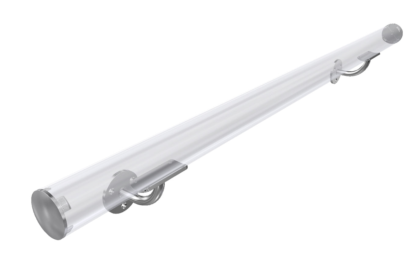 Handrail Kit Type 5 - for 50.8mm Satin Tube — Austainless
